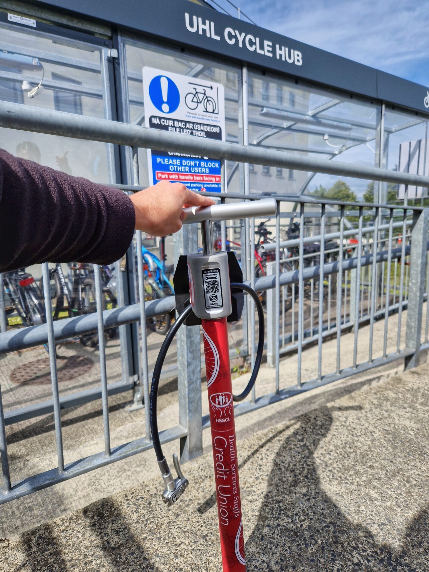 University Hospital Limerick Bike Pump – HSSCU